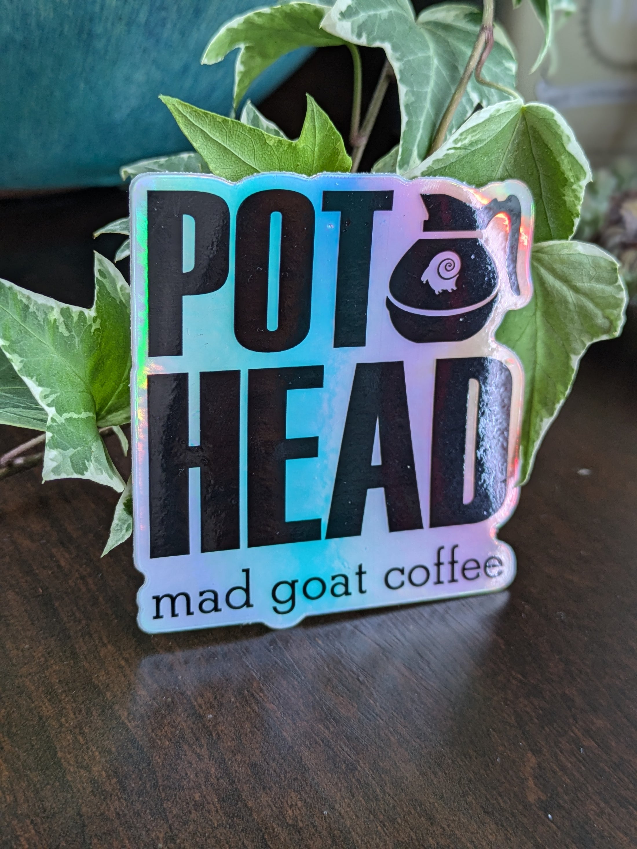 Mad Goat Logo Sticker – Mad Goat Coffee